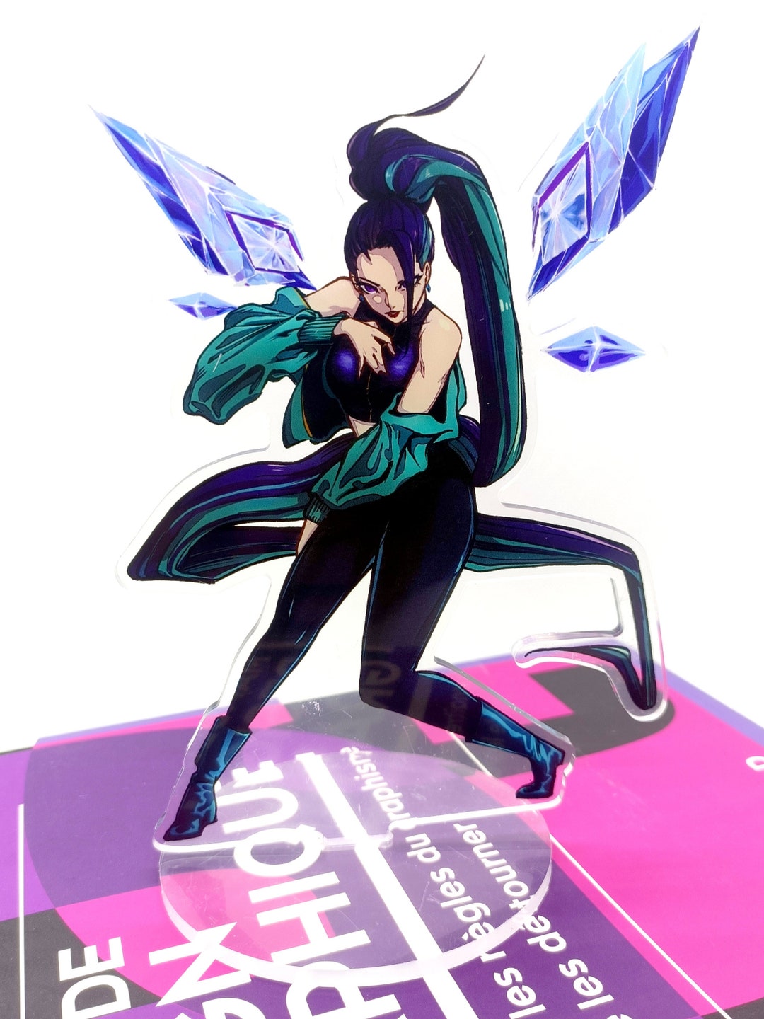 Standee KD/A Kai'sa THE BADDEST - Acrylic Figure Plastic Skin League of ...