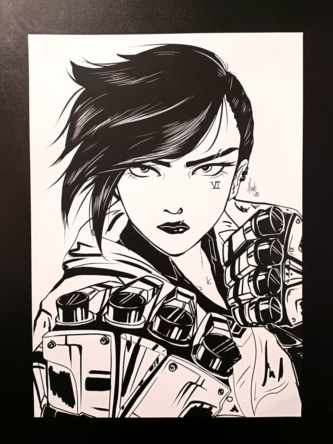 ARCANE Vi Poster Glossy Paper Print 200g High Quality A3 League of ...