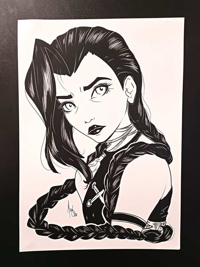 ARCANE Jinx Poster Glossy Paper Print 200g High Quality A3 League of ...