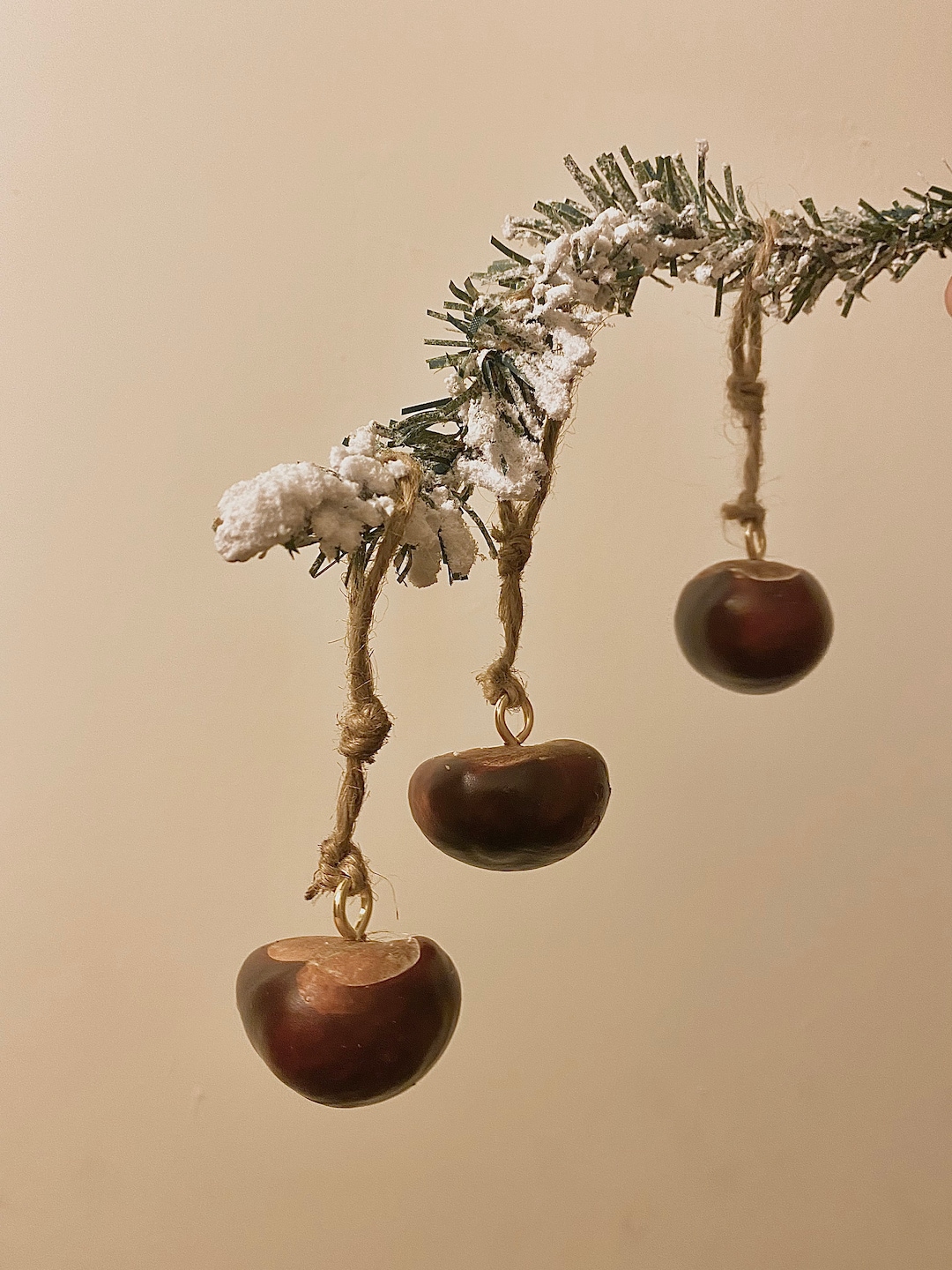 Conker Christmas Decorations - Etsy