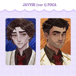 PREORDER - ARCANE- Jayvik Heart Acrylic Charm Button Pin Photocard ...