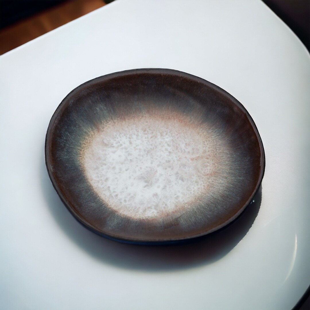 Milky Way - Handmade Organic Shaped Small Plate - Snack, Side, Dessert ...