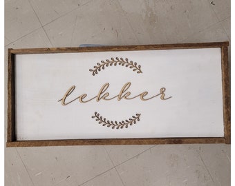 Dutch Lekker Sign - Etsy