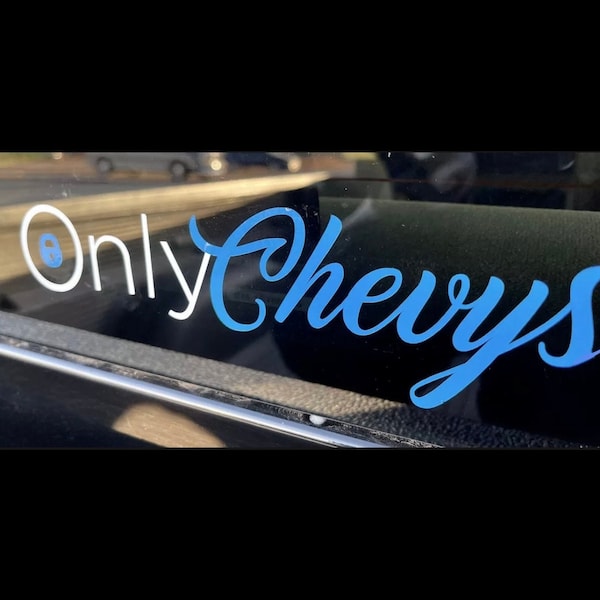 Chevy Decal - Etsy