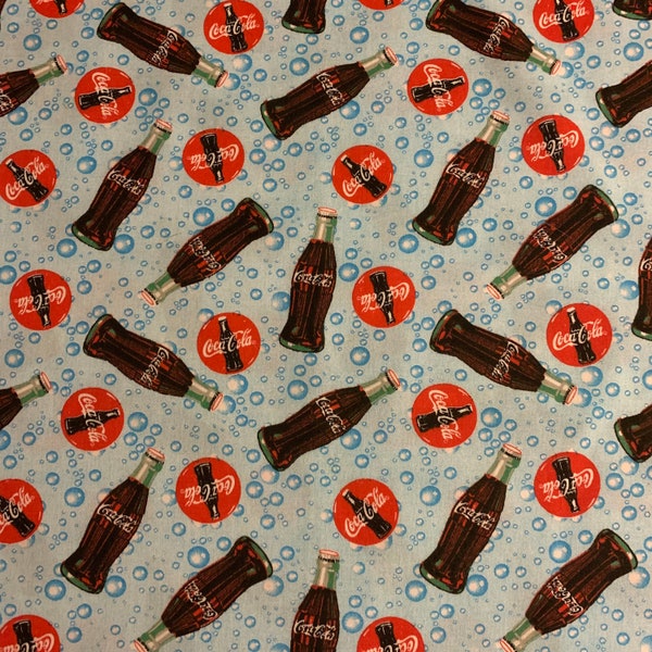 Coca Cola Fabric - Etsy