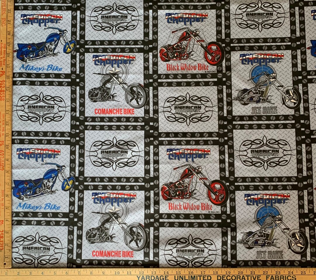 American Chopper 30" Mikey's Bike Black Widow Jet Commanche Fabric ...