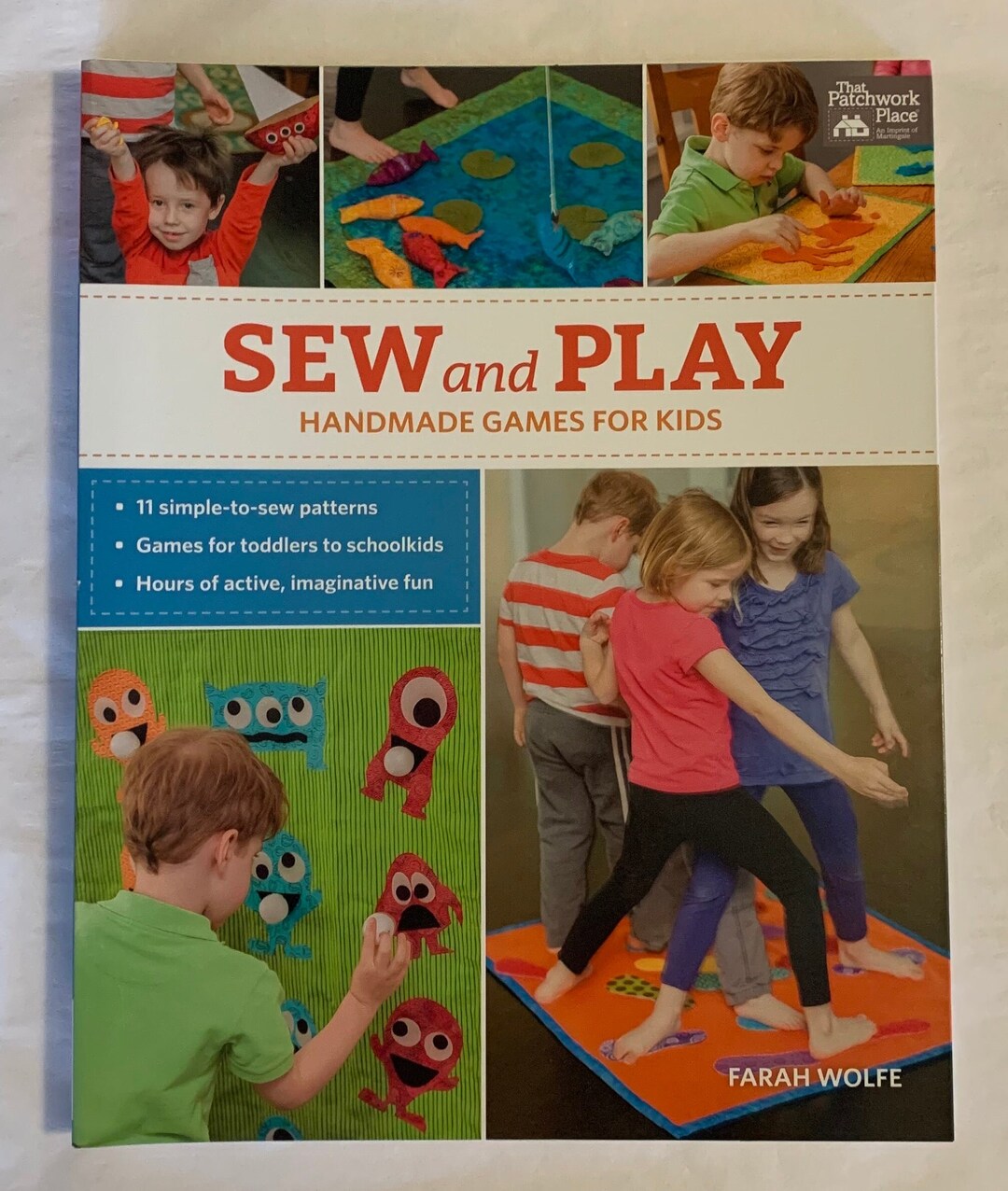 Sew and Play Handmade Games for Kids 11 Games Tag Treasure Island Gone ...