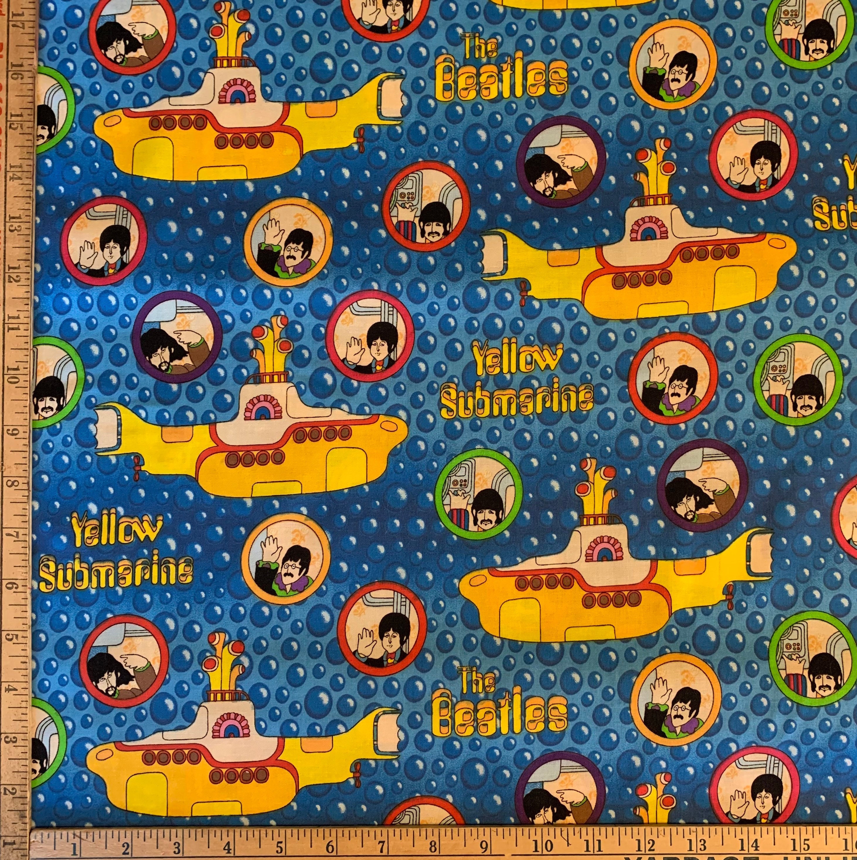 The Beatles Yellow Submarine Wallpaper