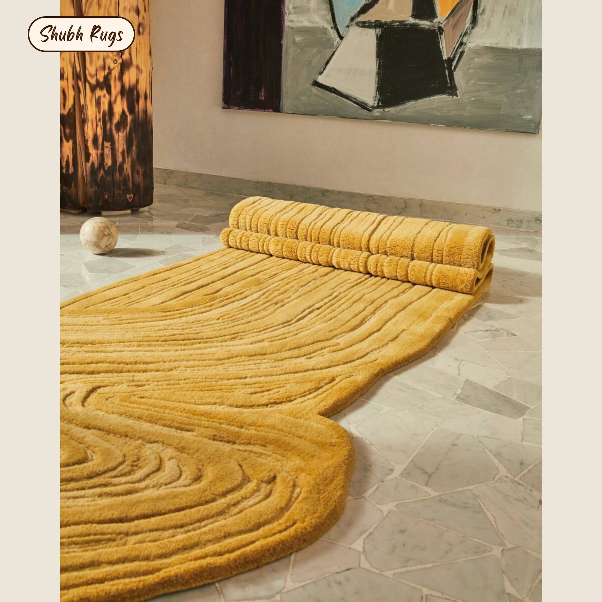 Luxurious Middle Arena Hand Tufted 100% Woolen Area Rug for - Etsy