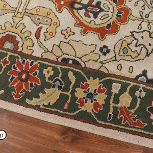 New Ballard Design 5x8 8x10 9x12 Carli Hand Tufted Woolen Area Rug - Etsy