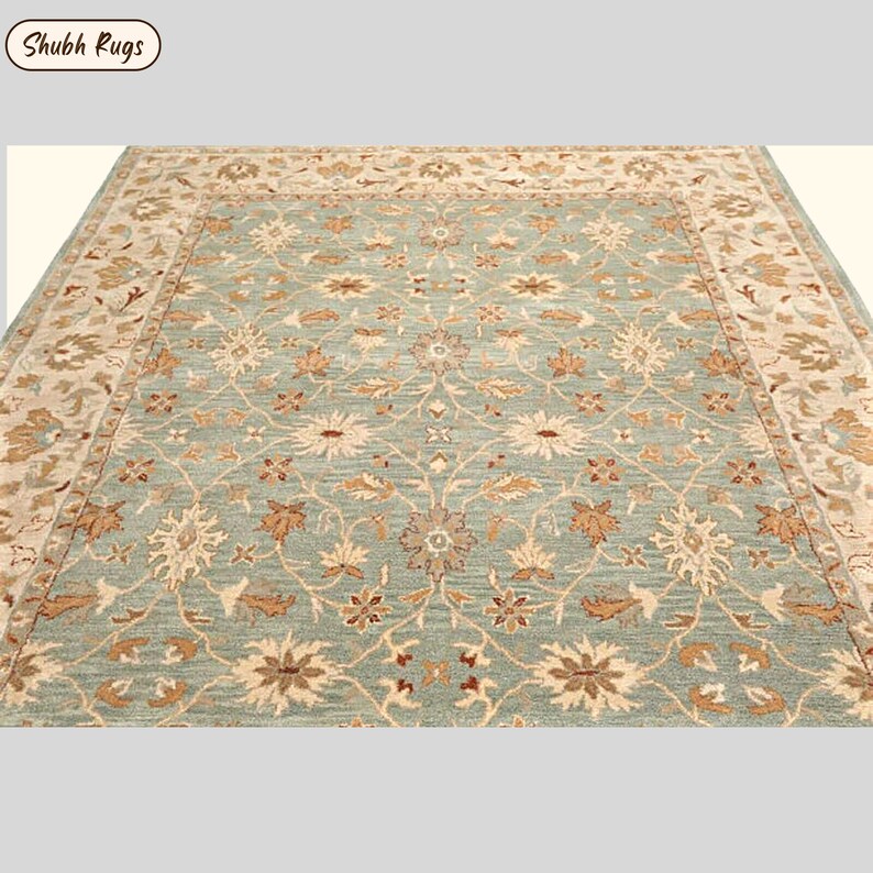 New 100% Authentic Persian Style Hand Tufted Designer Wool Rug - Etsy