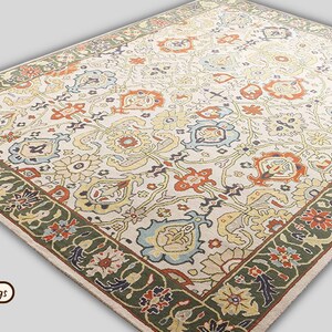 New Ballard Design 5x8 8x10 9x12 Carli Hand Tufted Woolen Area Rug - Etsy