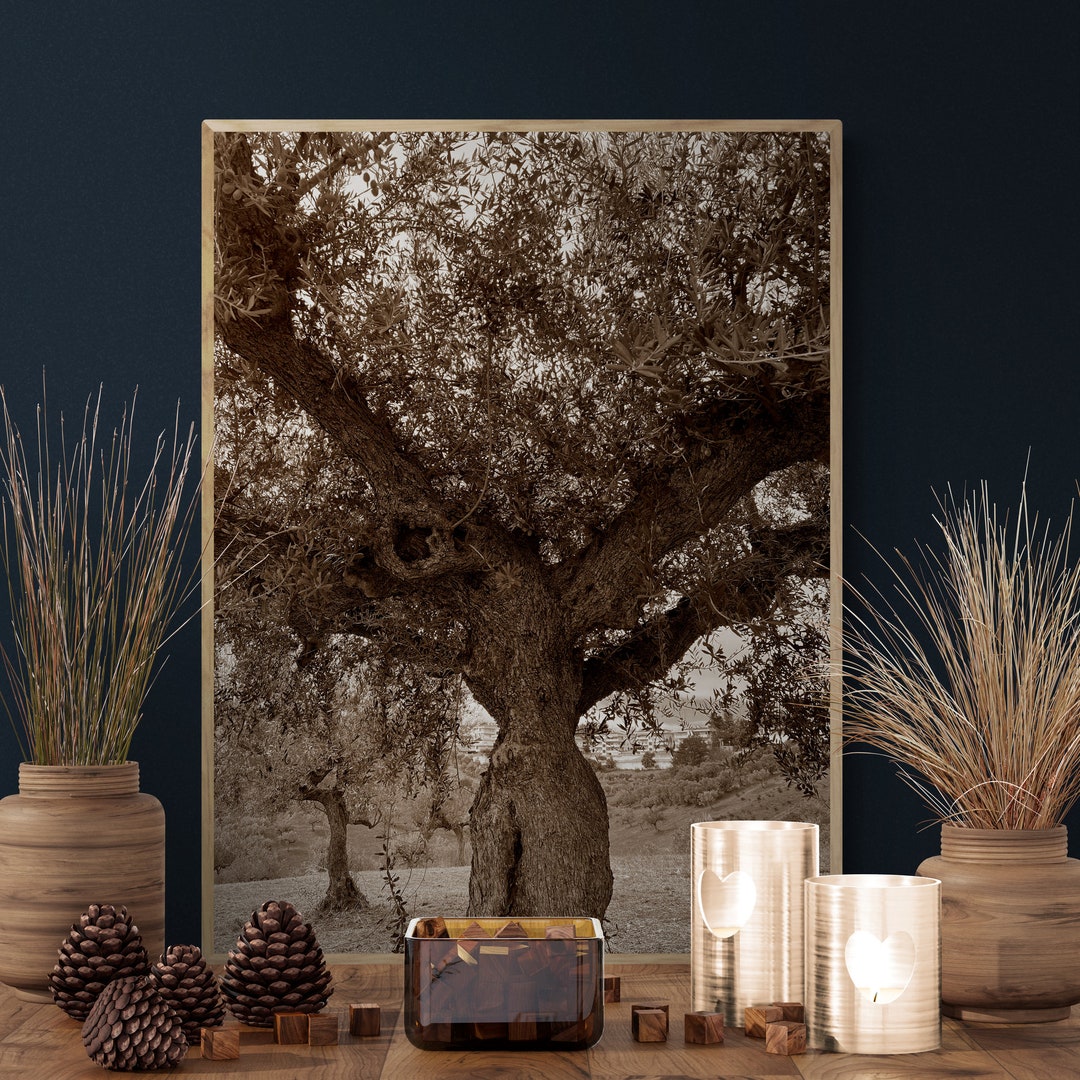 Italian Landscape Print, Muted Landscape Wall Art, Landscape Instant ...