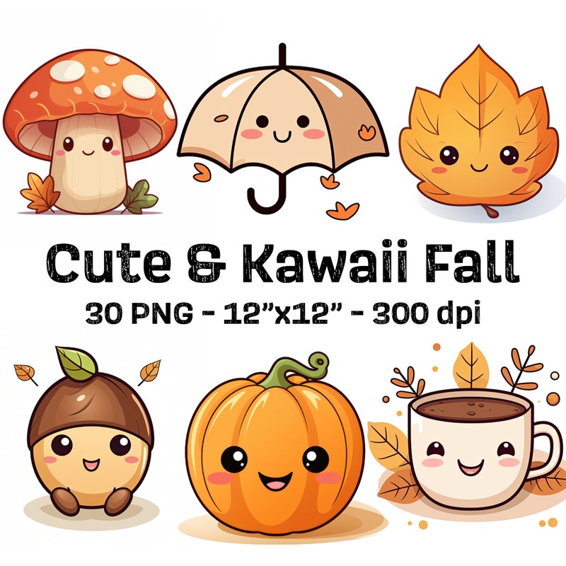 Kawaii Clip Art - Etsy