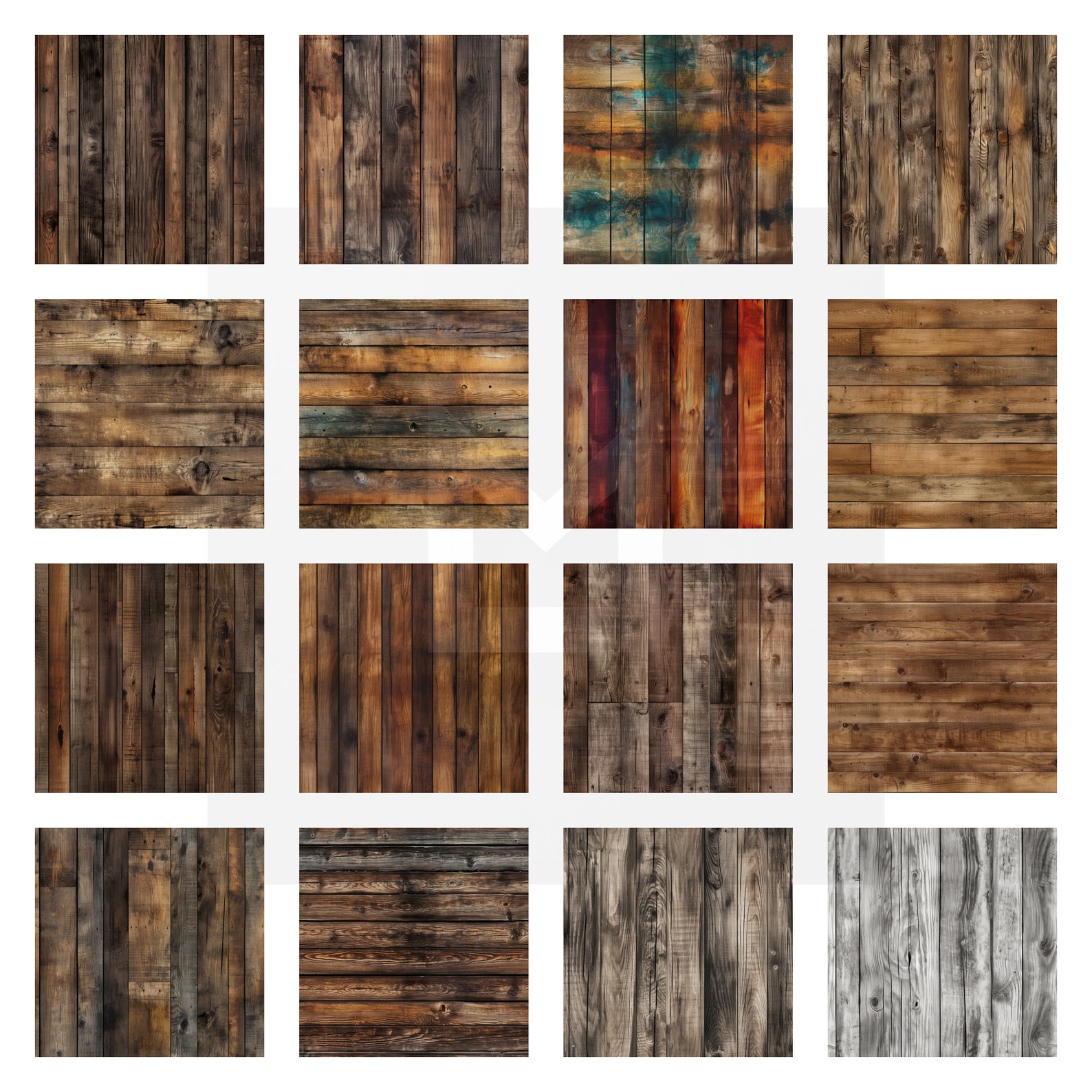 100 Wood Texture Seamless Patterns Shabby Chic Distressed - Etsy Canada