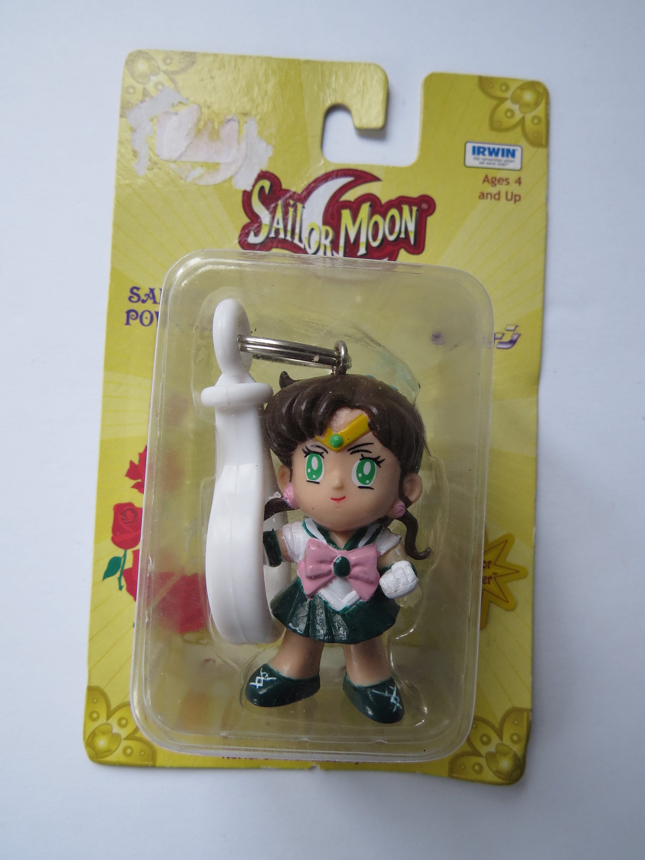 Vintage Sailor Moon Clip-on Figure 2000, Sailor Mars, Sailor Mercury ...