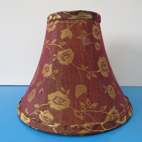 Burgundy Lamp Shade - Etsy