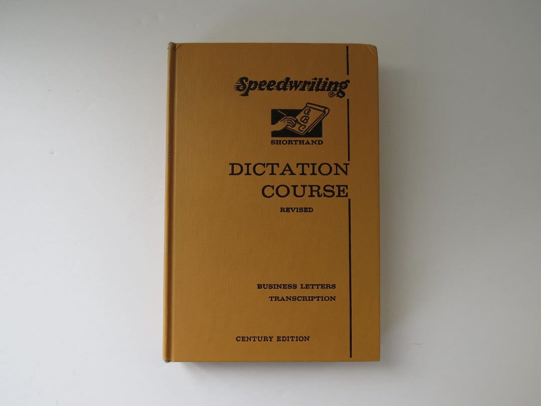 Speedwriting Shorthand Dictation Course Book, Business Letters ...