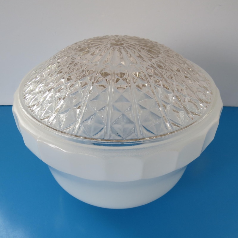 Glass Ceiling Light Cover - Etsy