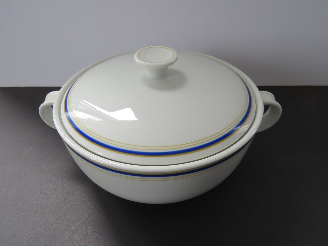 Vintage Schonwald Round Covered Serving Bowl, Vegetables Serving Bowl ...