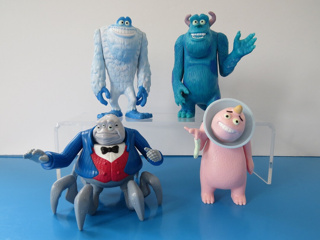 Vintage Monsters Inc Figurine, Yeti, Sulley, Waternoose III, Sock ...