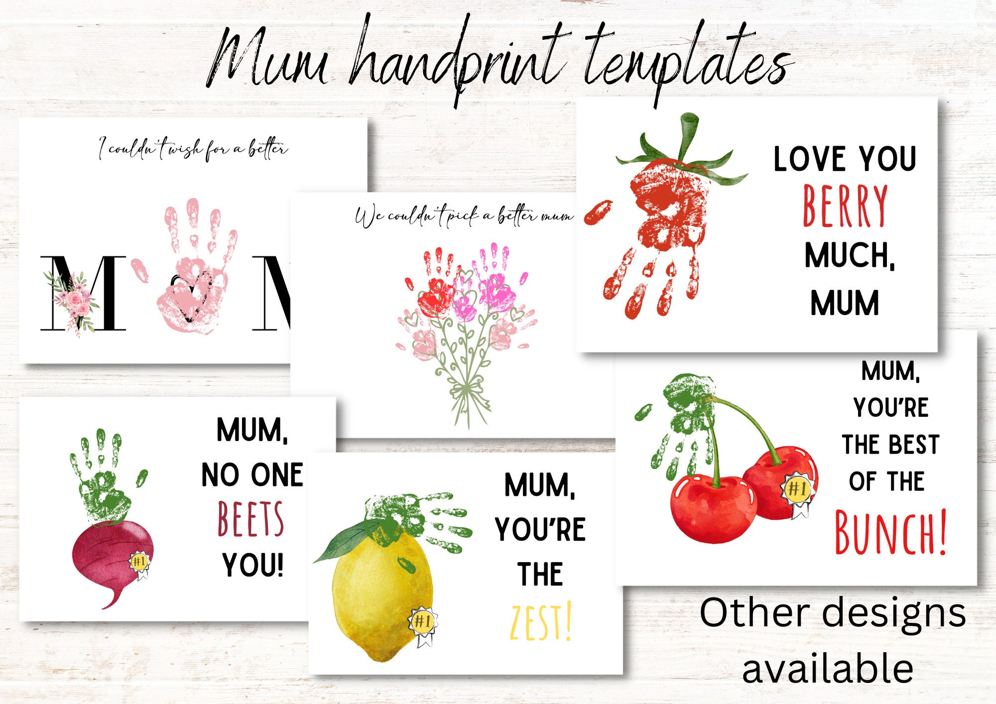 Childs Handprint Nan Letter Print Instant Download Printable Gift - Etsy