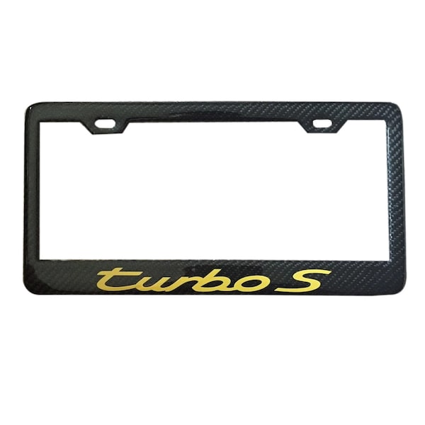 Porsche S License Plate Frame - Etsy