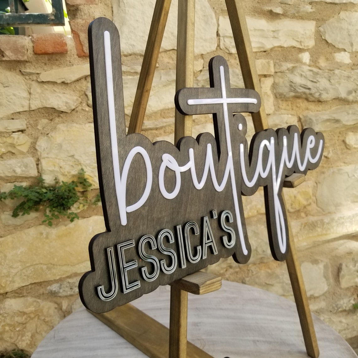 Custom Wooden Business Sign Personalized Logo Sign Unique - Etsy