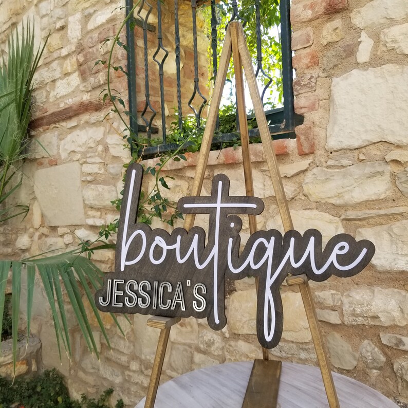 Custom Wooden Business Sign Personalized Logo Sign Unique - Etsy