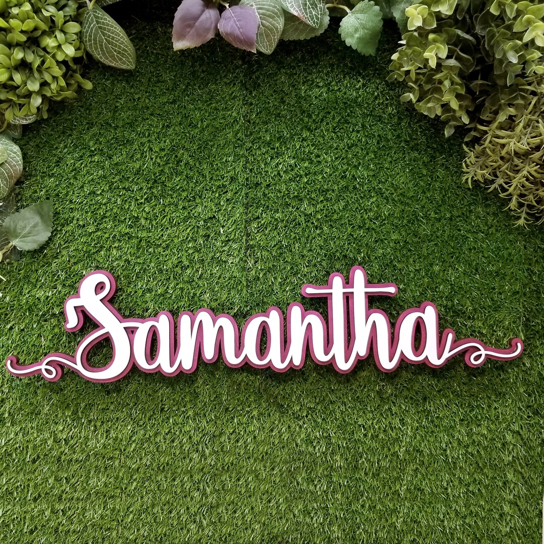 Personalized Wooden Baby Name Sign, Nursery Name Sign, Newborn Sign ...