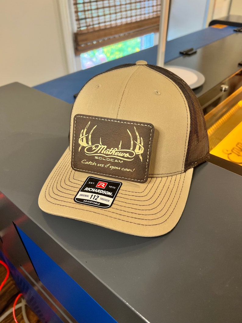 Richardson 112 Custom Leather Patch Hat - Etsy