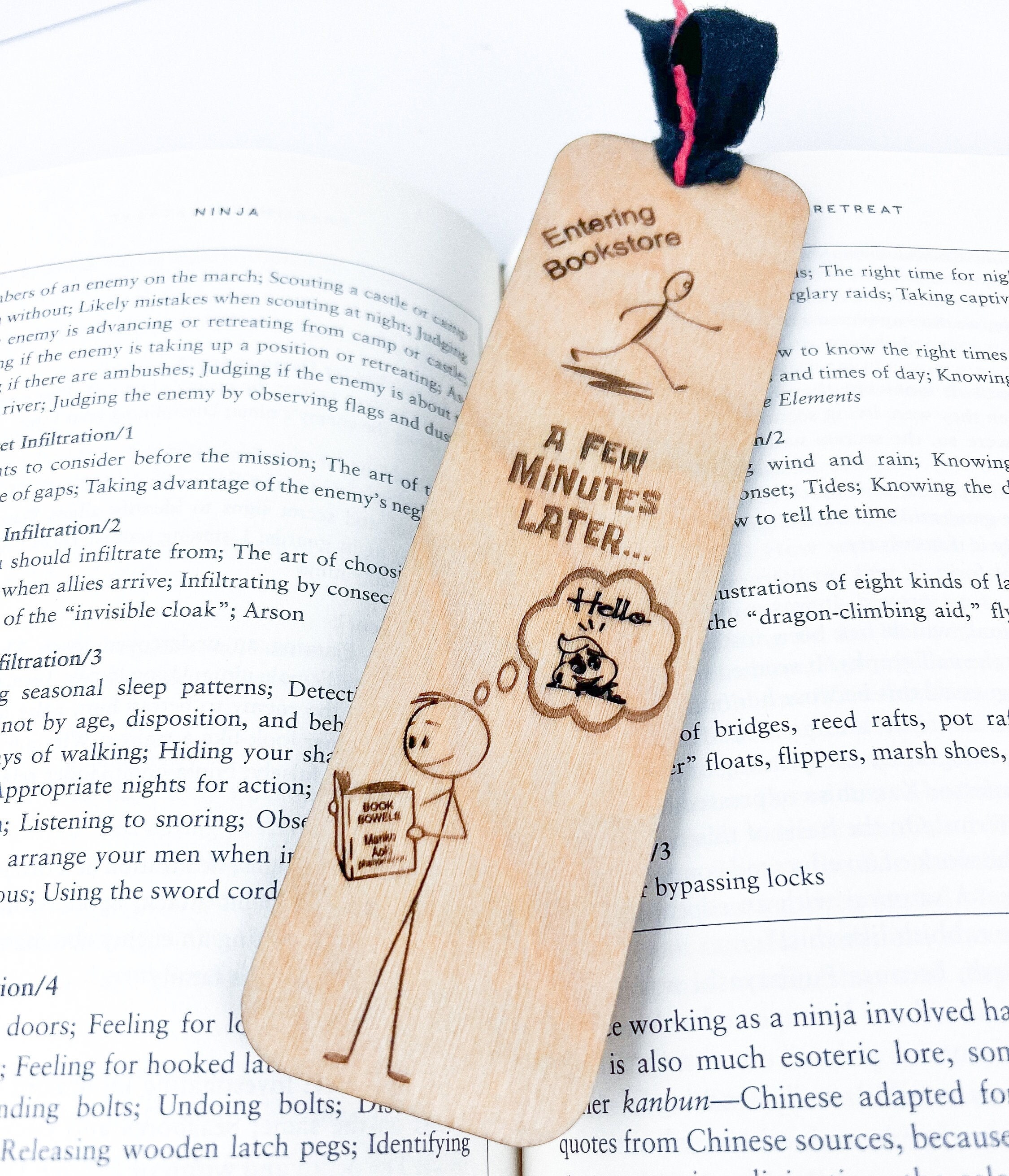 Funny Bookmark for Book Lovers. Must Have Unique Gift, You Are Not ...