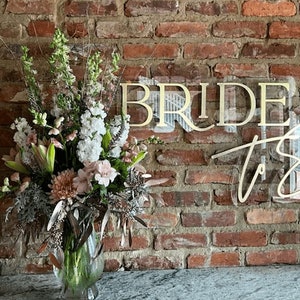 Celebrate the Modern Bride to Be With Style. Wedding Signs Are the Best ...