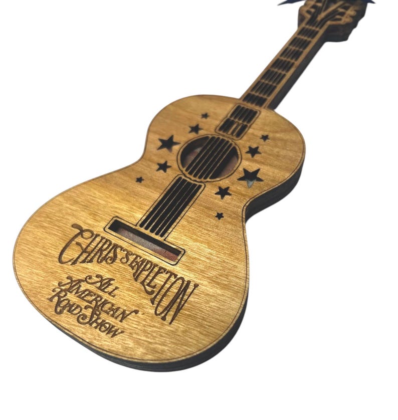 Chris Stapleton Guitar, Concert Memorabilia, Tour, Music, Guitar ...