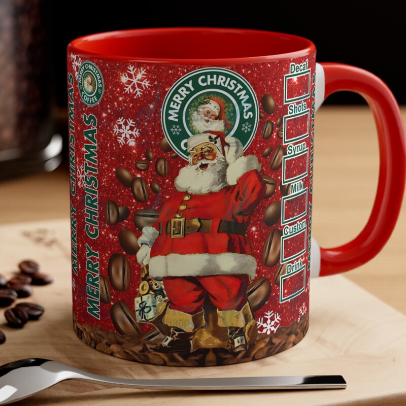 Santa Claus Mug - Etsy