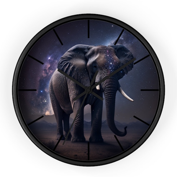 Elephant Clock - Etsy