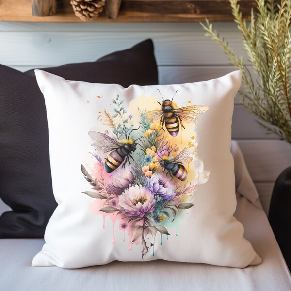 Bumble Bee Pillow - Etsy