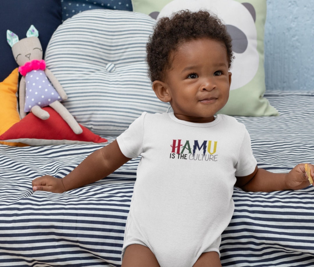 Proud HAMU Onesie, Proud HAMU Culture Onesies, HAMU Onesie, Hamu Culture , Hamu Culture Infant ...