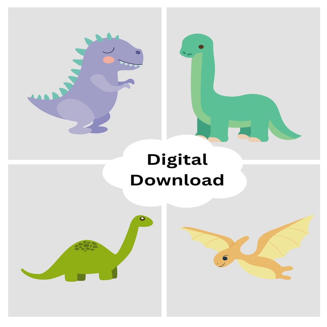 Dinosaur Matching Printable Game. Memory Matching Game, Dinosaur ...