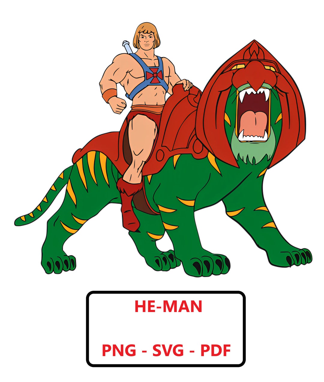 Image Picture File Vector File Bundle Digital Art He Man Masters of the ...