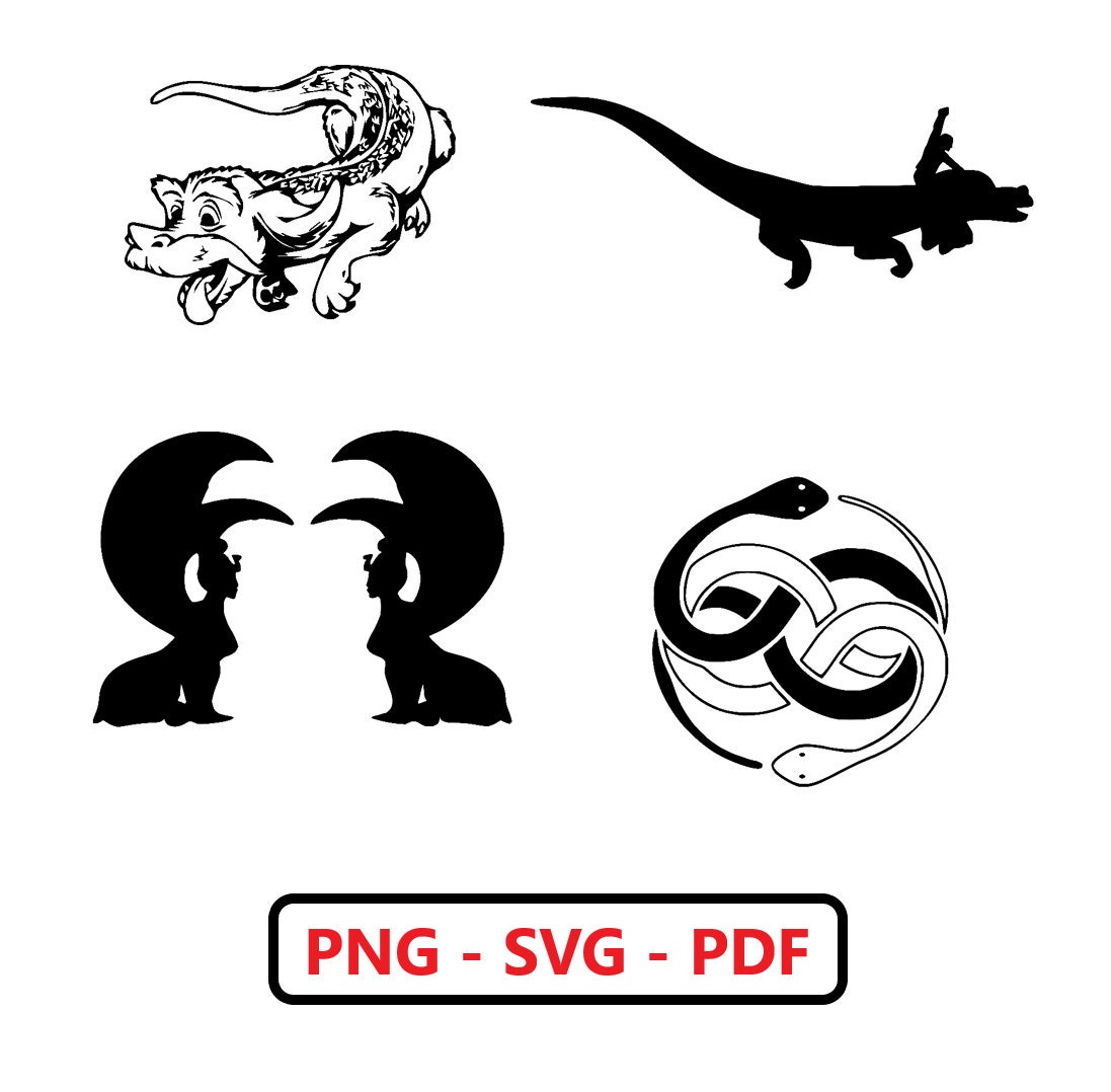 4 Images Files Pictures Bundles the Neverending Story Auryn Sphinx Gate ...