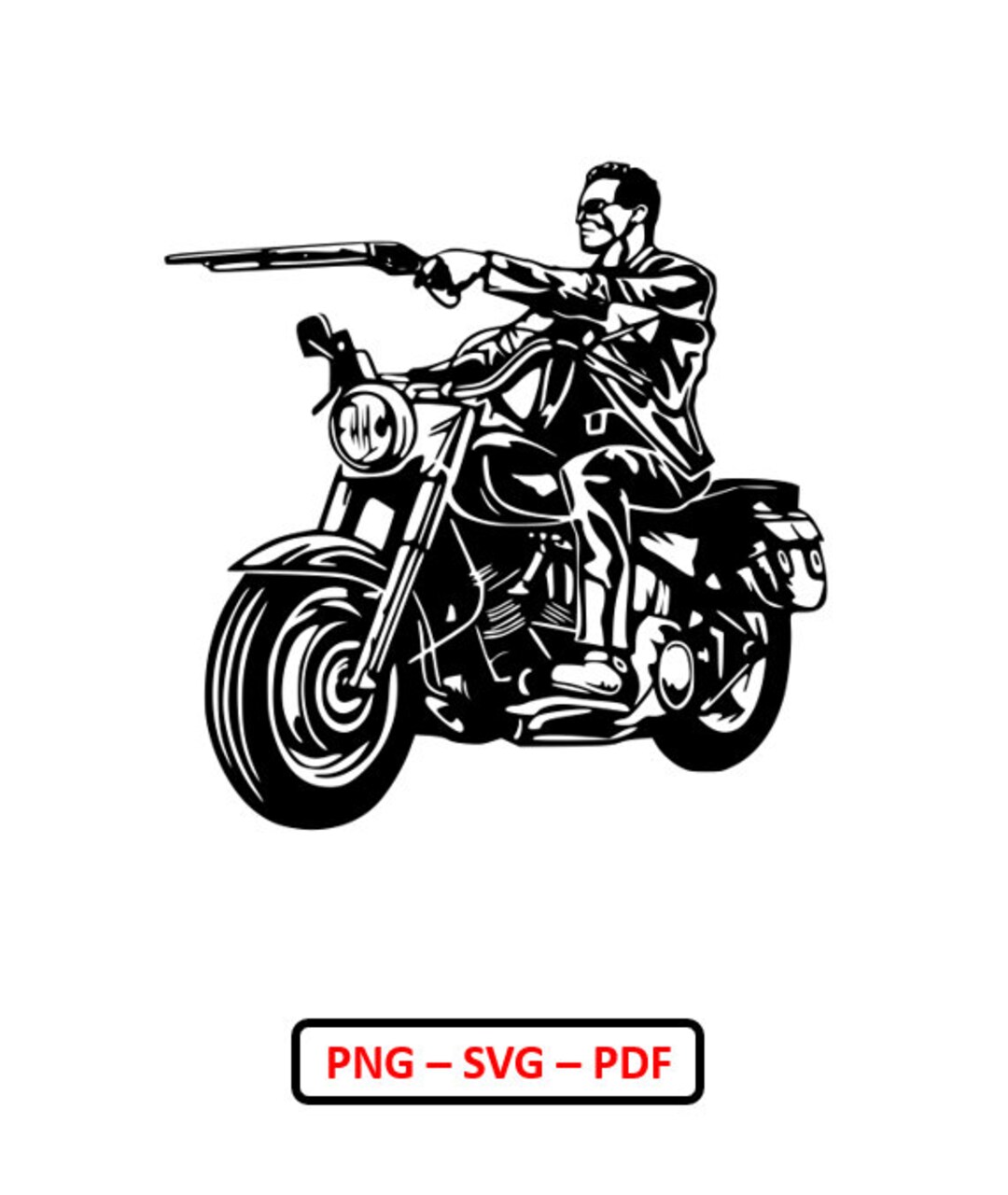 Image File Picture Bundle Terminator Cut Files Clipart SVG PNG PDF - Etsy