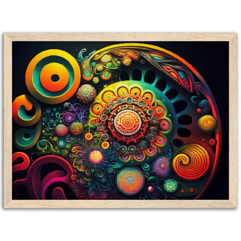 Neon Visions 1: A Mesmerizing, Mind-expanding Lsd-inspired Art ...