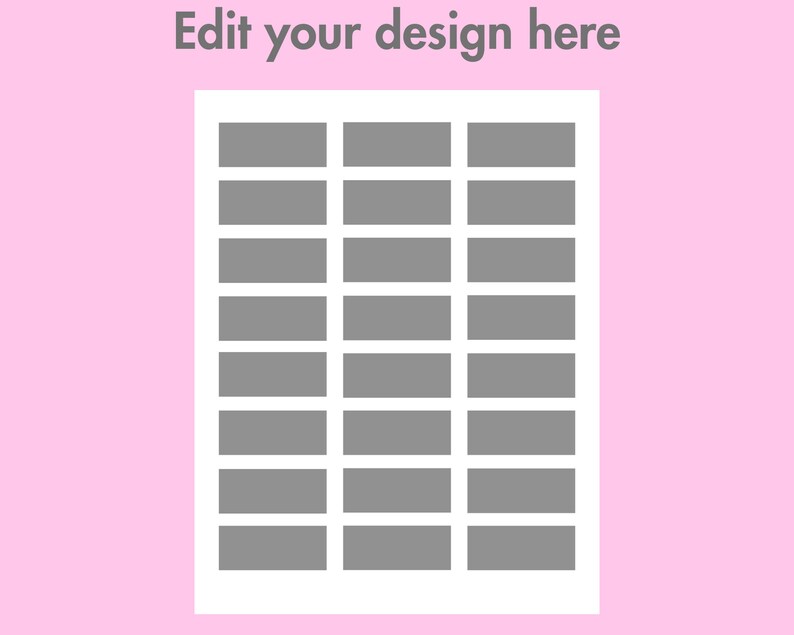 Name Label Template, Rectangle Shape Template, Name Tag Template ...