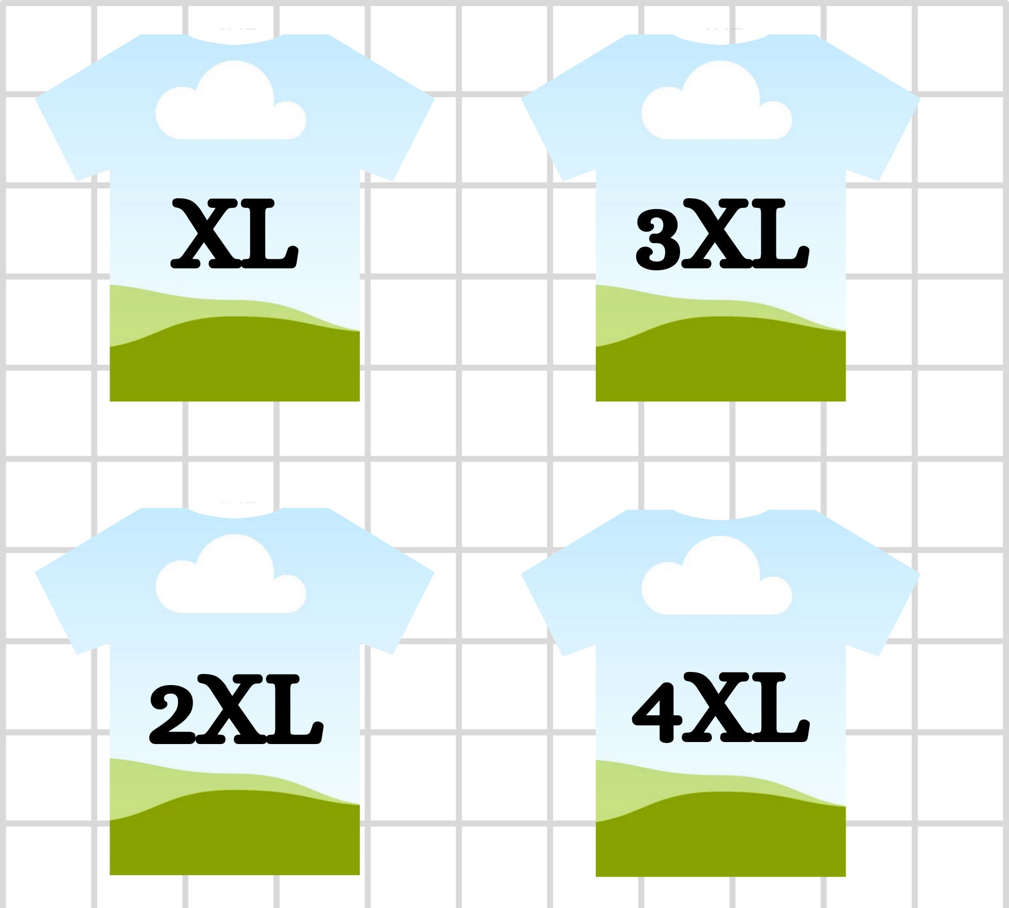 All Over T-shirt Template SVG: Canva Editable (digital Download) - Etsy