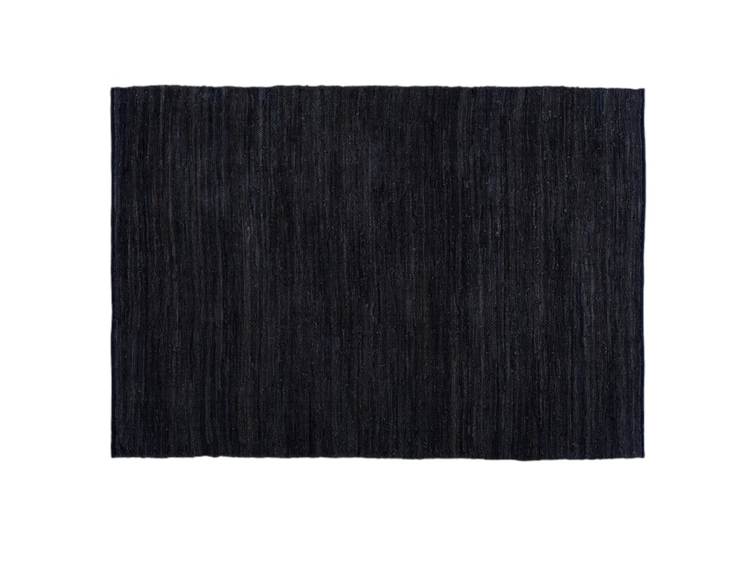 Leather Hearth Rug for Fireplace Fireproof Mat BLACK - Etsy