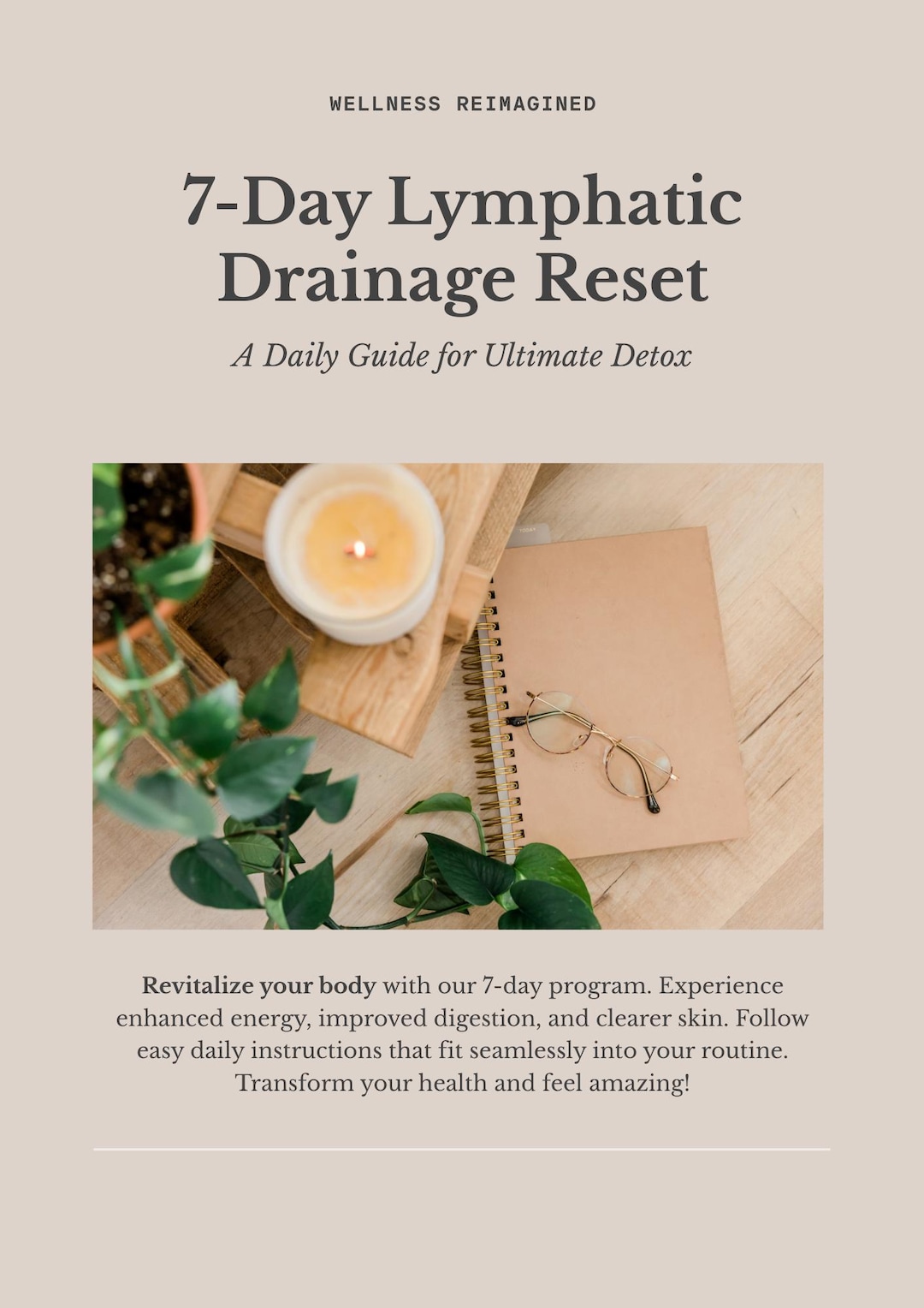 7-day Lymphatic Reset Guide | Holistic Detox & Wellness PDF | Digital ...