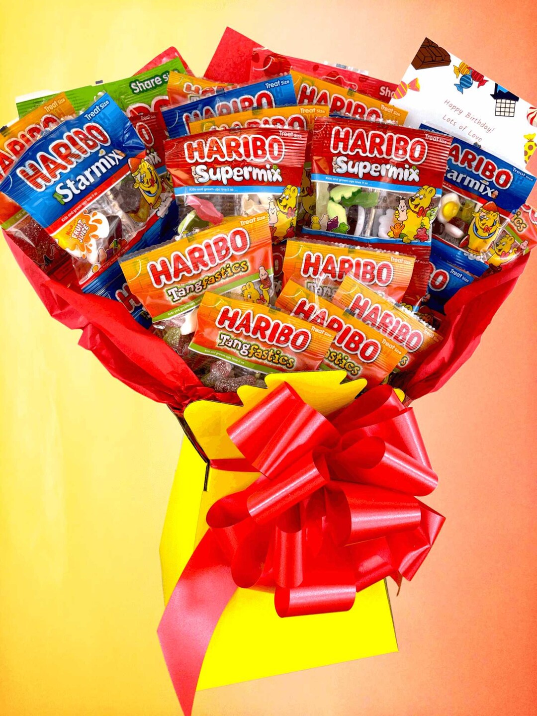 Haribo Sweet Bouquet - Etsy