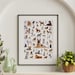 Dogs of the World, Digital Printable, Dog Poster With Names, Book ...