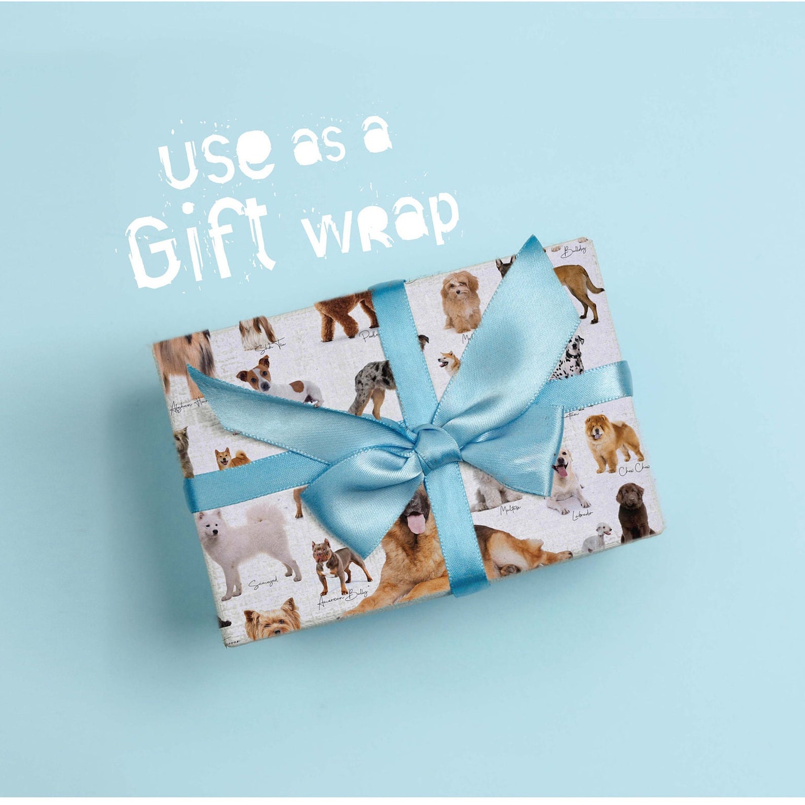 Dogs of the World, Digital Printable, Dog Poster With Names, Book ...